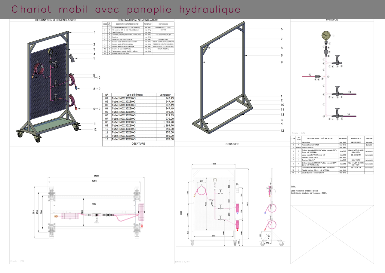 Dessinateur en construction : plan industriel et plan de fabrication